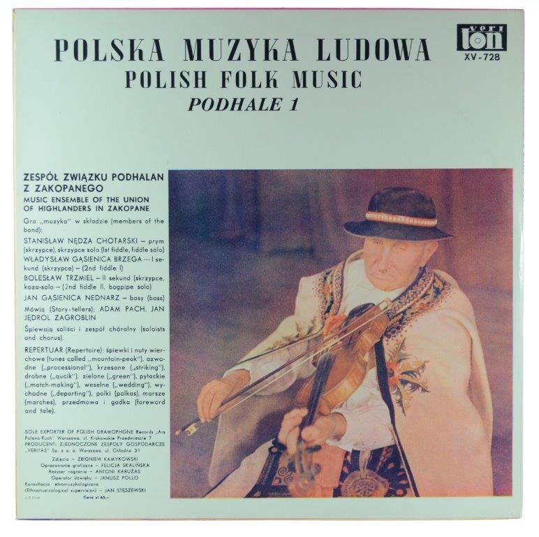 Płyta winylowa Polska Muzyka Ludowa - Podhale 1